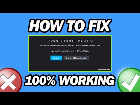 How to Fix Steam Error Code E20 | Fix Steam Connection Problem