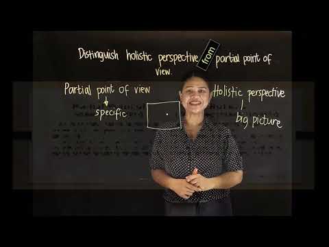 Holistic Perspective vs Partial Point of View