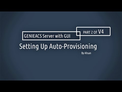 V4(2nd Part)-How To Configure GenieACS Server Auto-Provisioning Of Mikrotik & TR-069 Clients