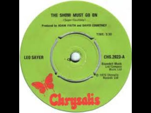 Leo Sayer The Show Must Go On Lyrics