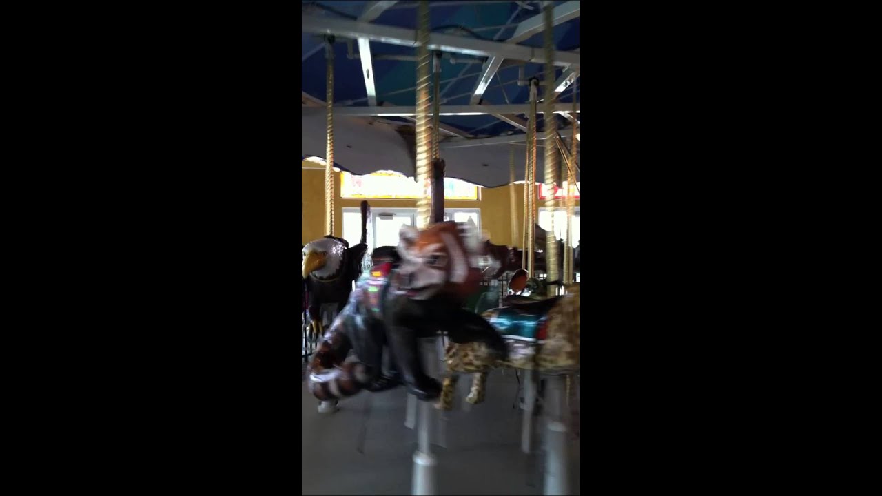 Carousel at the Turtle Back Zoo - early 2012 - part2