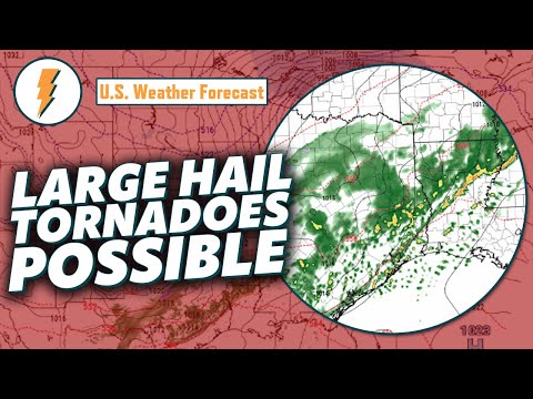 Enhanced risk of severe weather for southern United States