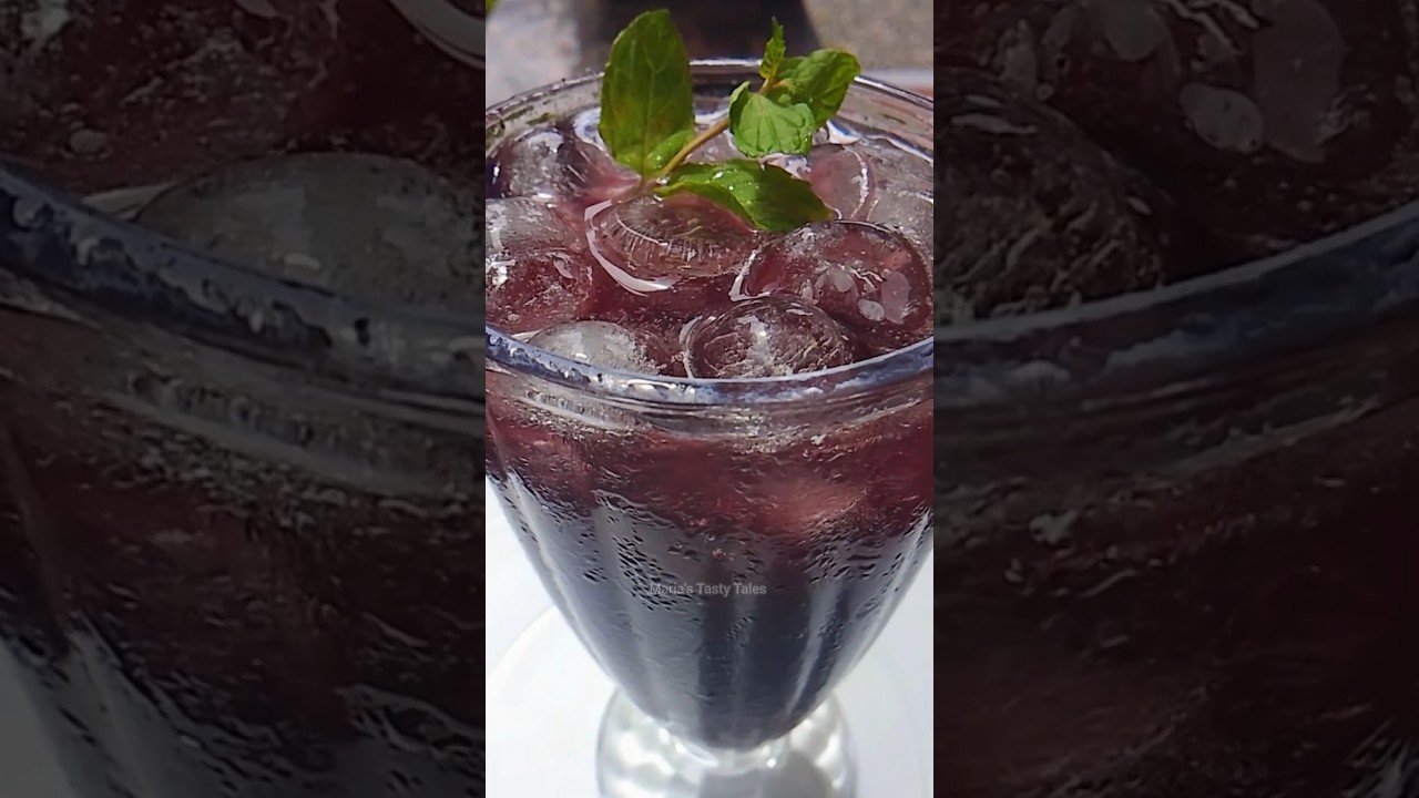 Blueberry Crush Refreshing Drink| Blueberry Crush| #drink  #recipe