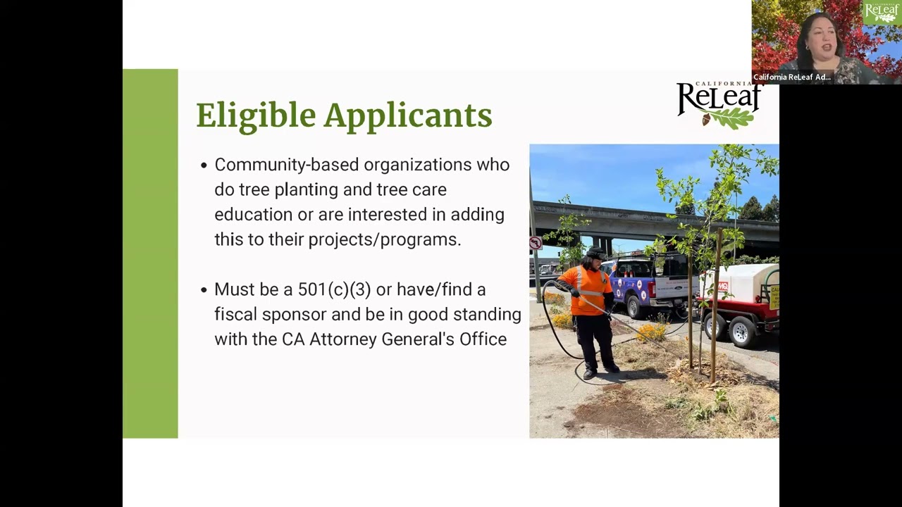 2026 Growing Green Communities Small Grant Program Informational Webinar