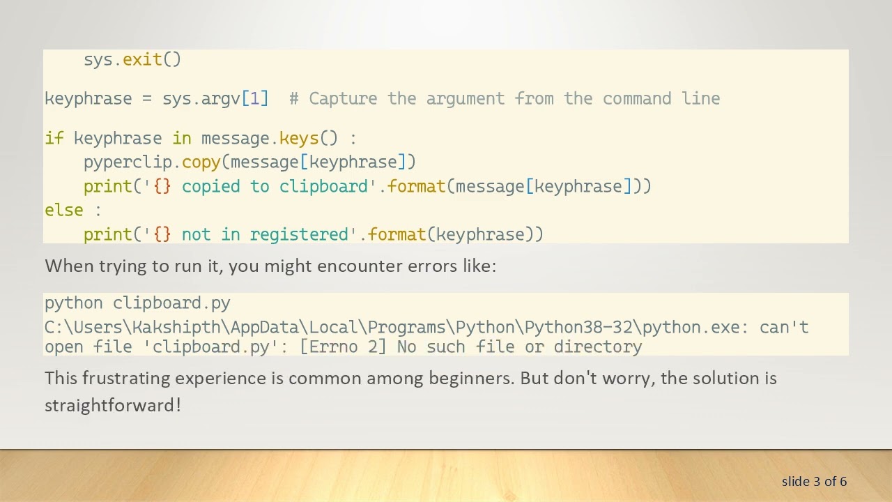 How to Run Python Scripts from the Terminal