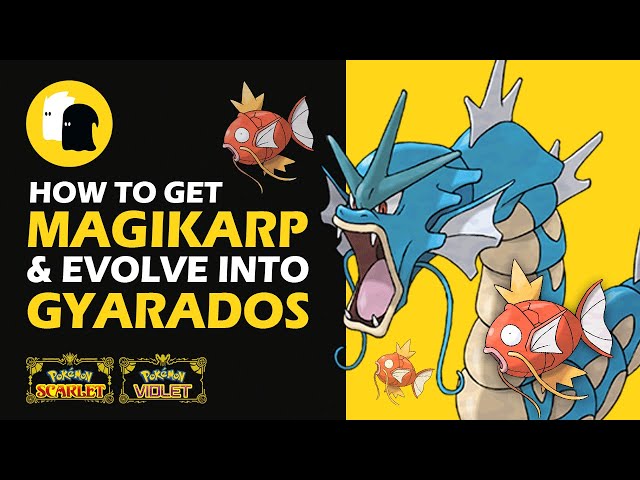 Pokemon Scarlet and Violet: How to get Magikarp and Gyarados