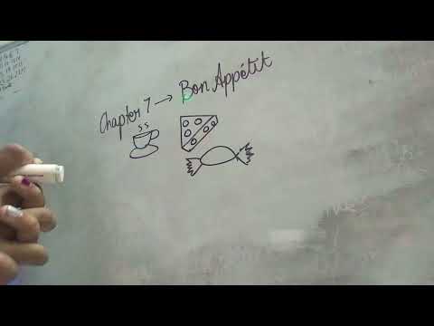 BON APPÉTIT | CLASS 8 | CHAPTER 7 |APPRENONS LE FRANCAIS | BOOK 4| FRENCH |