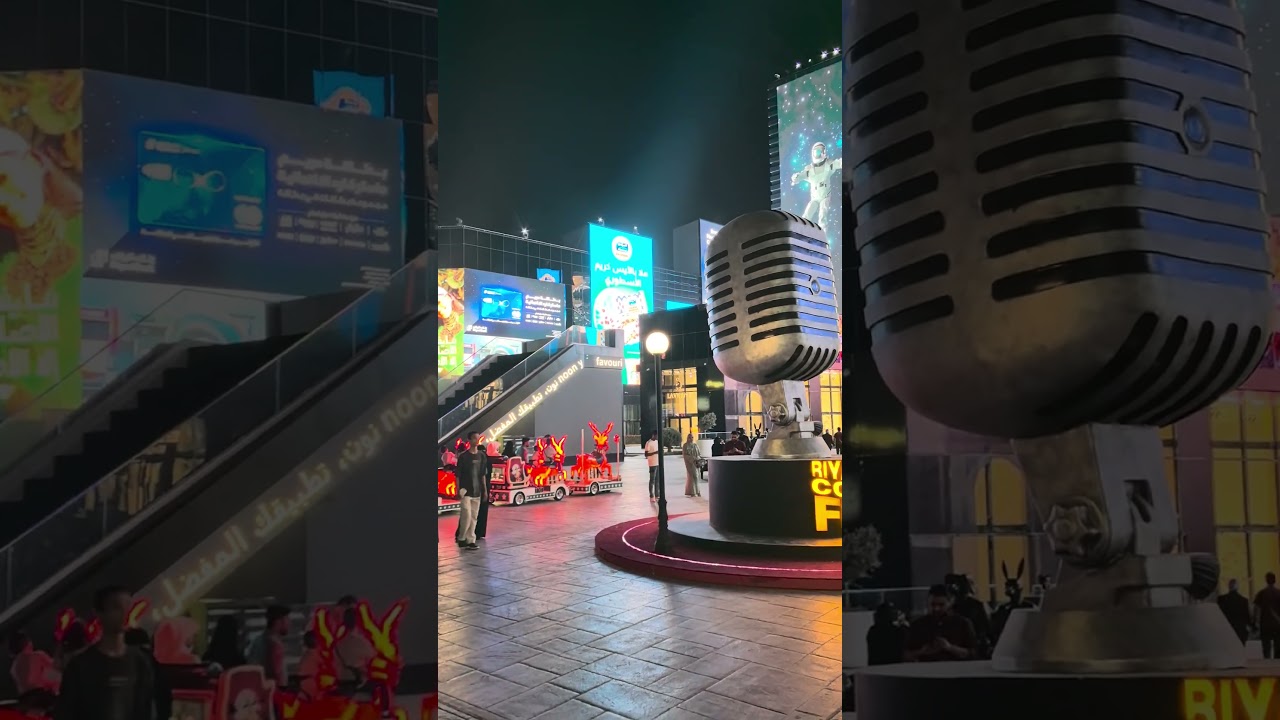 MIC LED Display Project in Riyadh | Outdoor Digital Signage for Saudi Malls