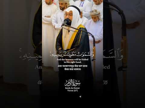 Surah Az-Zumar Verse 67????️Sheikh Abdul Wali Al-Arkani.#سورة_الزمر #عبدالولي_الاركاني #القرآن_الكريم