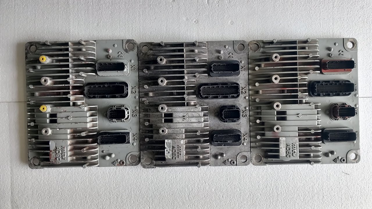 MTU ADEC ECU7 X00E 5020 1022 MTU FRIEDRICHSHAFEN GMBH MTU4000 V12 DIESEL ENGINE MODULE