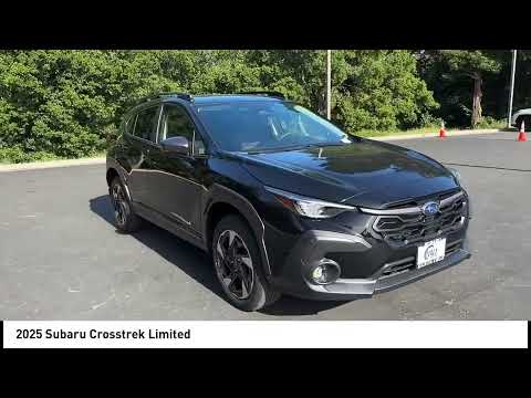 Santa_Cruz Subaru Dealer Dealership Guarantee 2025 Subaru Crosstrek Crystal Black Silica Limited Ni