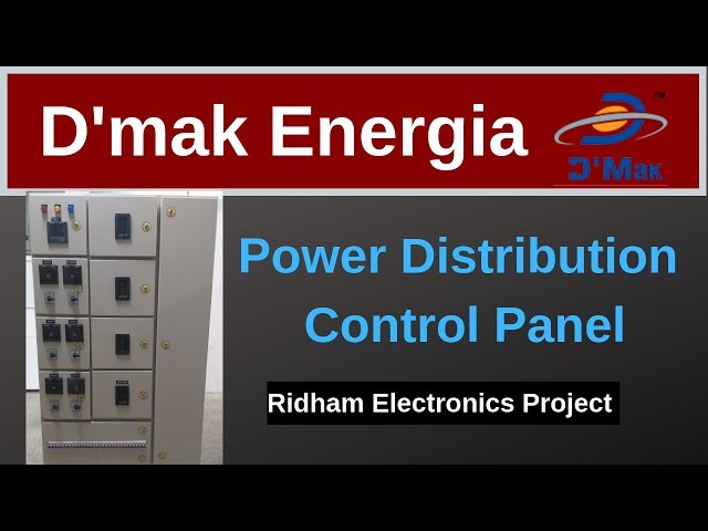ELECTRICAL PANELS - D'Mak 440V Three Phase Electrical Panels for Power ...