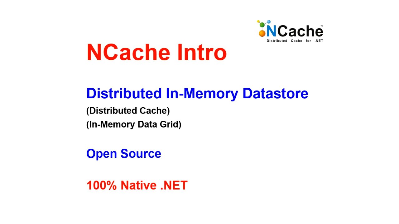 NCache Introduction