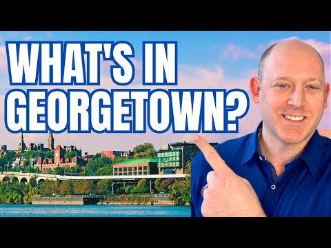 Take a MAP TOUR of one of DC's Most Famous Neighborhoods! | Georgetown DC | Exploring Georgetown DC
