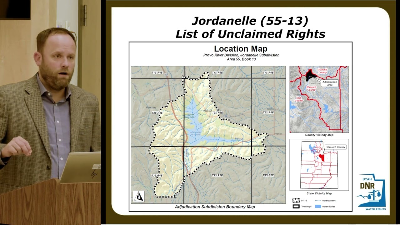 PUBLIC MEETING CONCERNING THE LISTS OF UNCLAIMED RIGHTS OF RECORD (AREA NO. 55, BOOK 13)