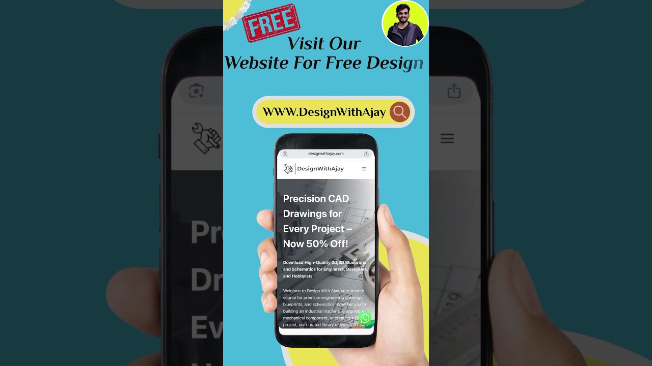 Free Engineering Drawings and Blue Prints #mechanicalengineering  #designwithajay #free #download