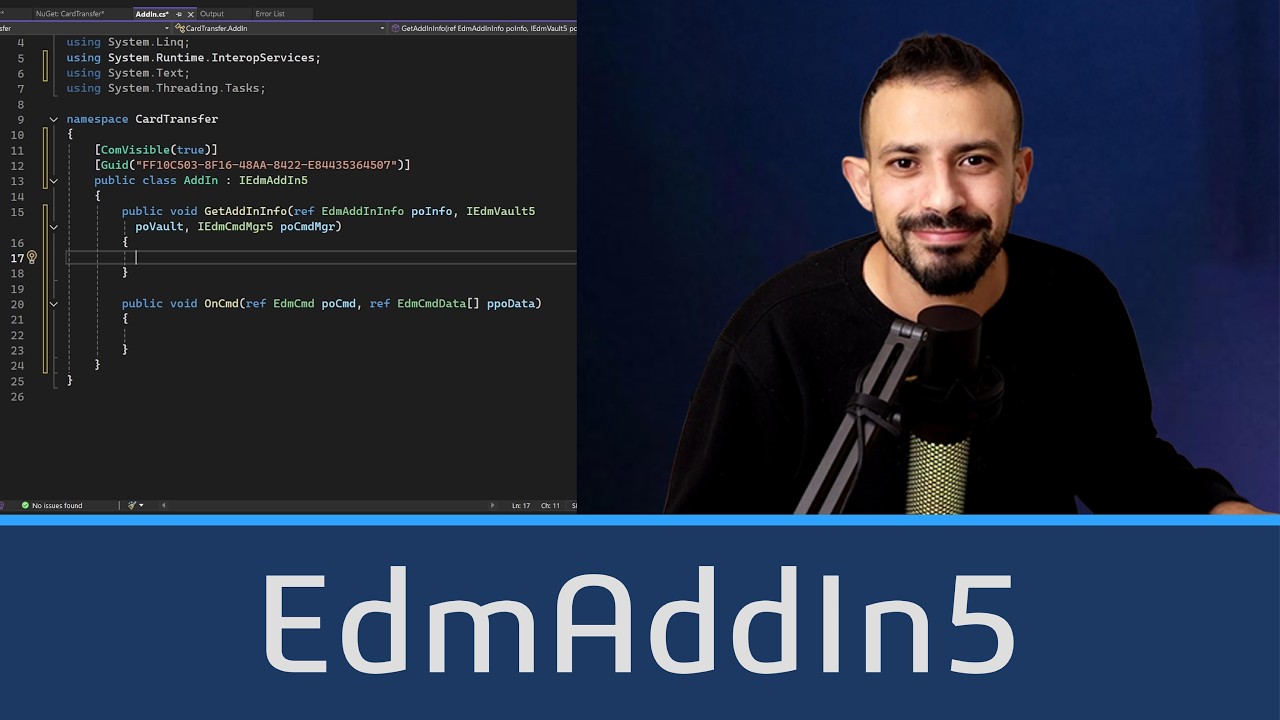 SOLIDWORKS PDM API: EdmAddIn5