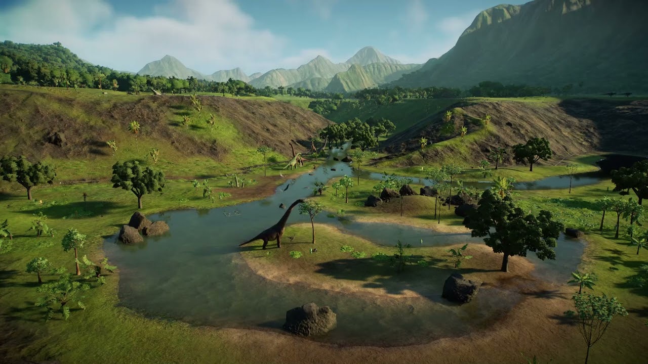 Ambience Jurassic World Evolution 2 Brachiosaurus Valley