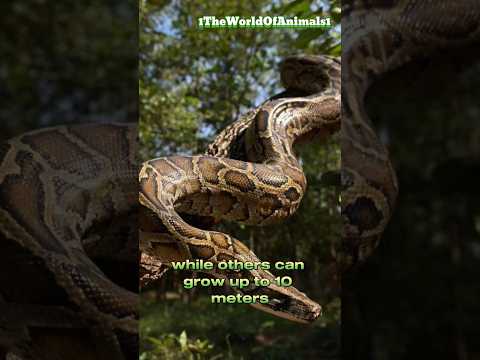 Information about the python snake and its life #animal #facts #pyhton #jungle #animals #nature