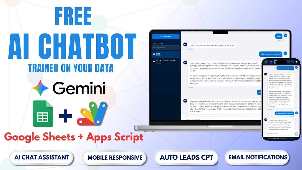 How to Train AI on Your Own Data Using Google Apps Script — Complete Tutorial | E37