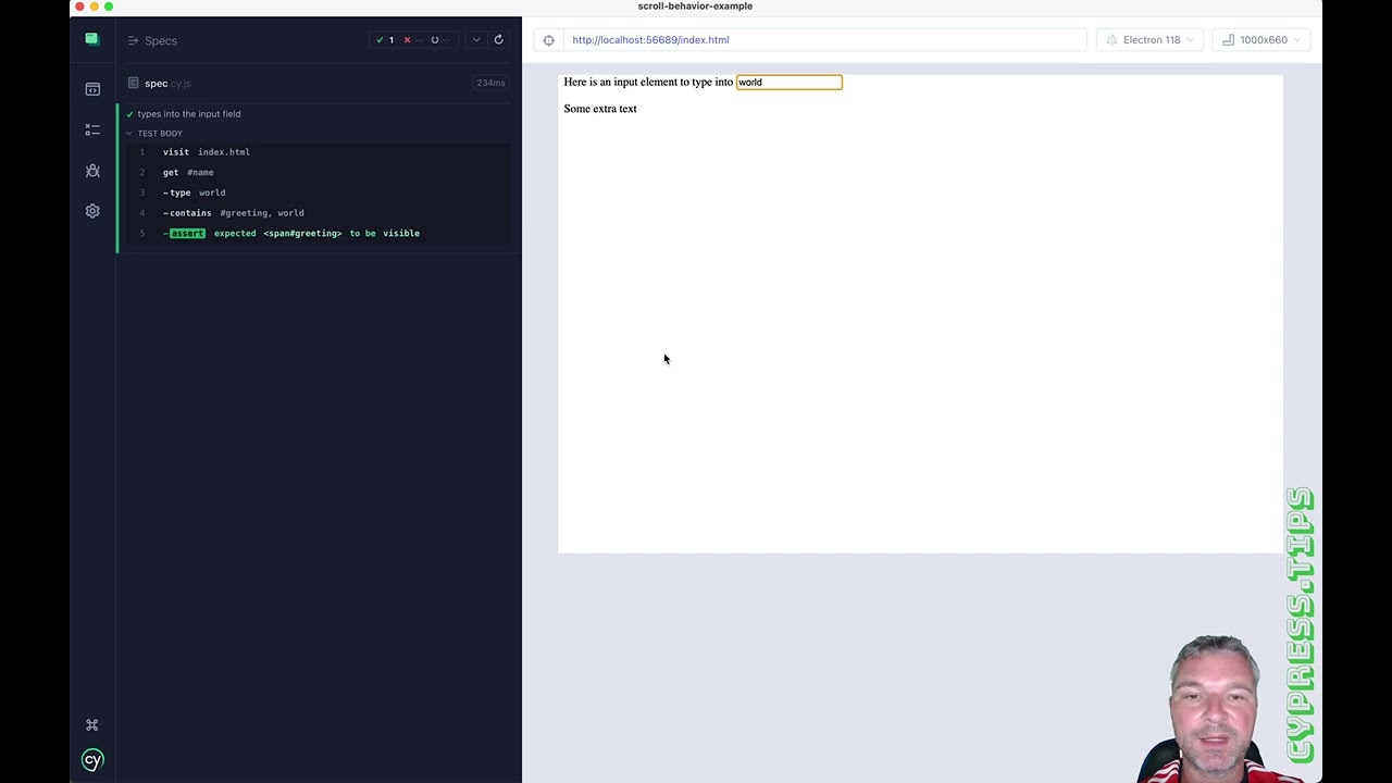 Better Scroll Behavior In Your Tests