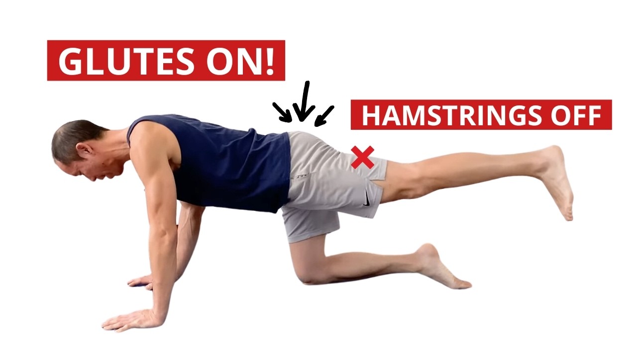 Do Your Hamstrings Dominate Your GLUTES? (4 Exercise Reset)