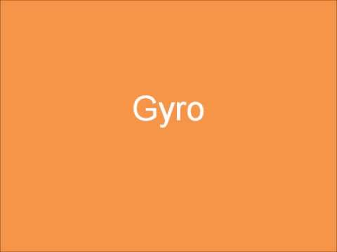 How to pronounce Gyro in English (American)