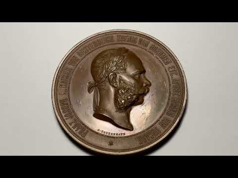 Franz Joseph I - World Expo 1873 Austrian Empire outstanding medal
