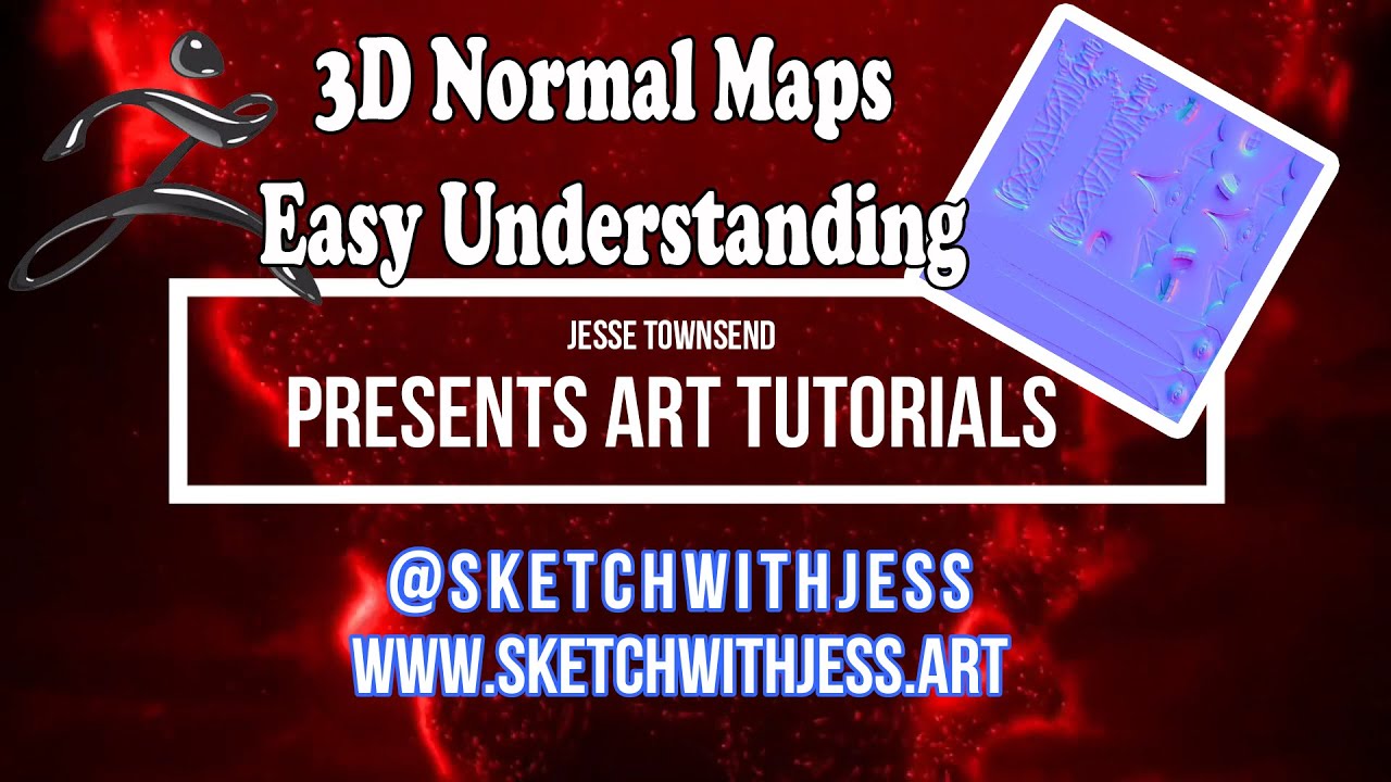 ZBrush Normal Maps Tutorial 3D Modeling/Sculpting (@sketchwithjess)