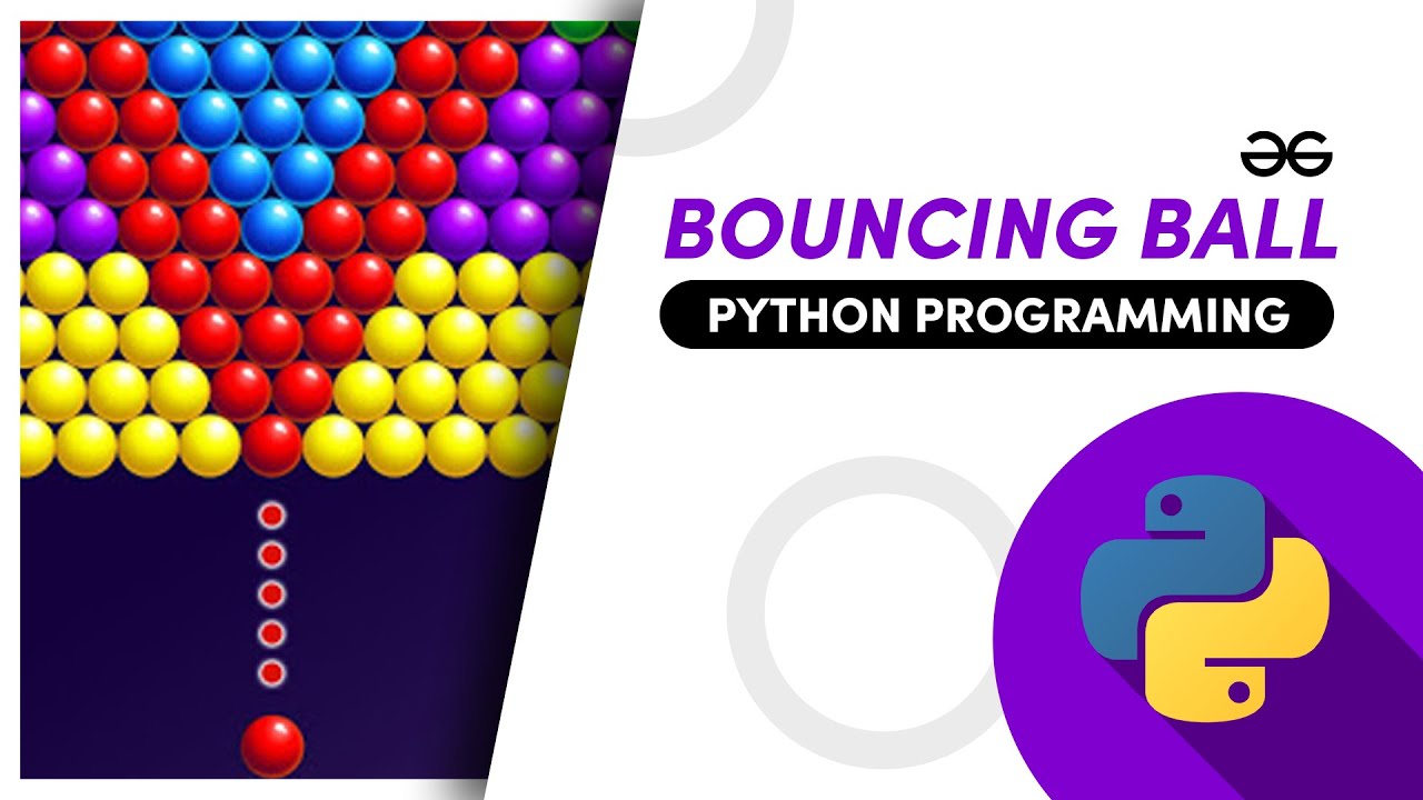 Bouncing ball using Python