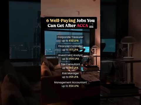 6 Well Paying Jobs After ACCA in 2025