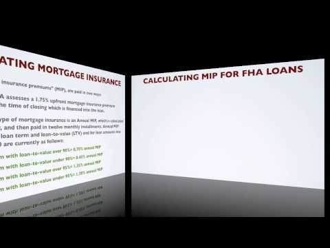 How Do You Calculate FHA Mortgage Insurance Premiums?