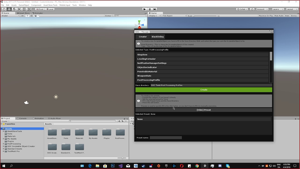 SOC - ScriptableObject Creator Update v2 0