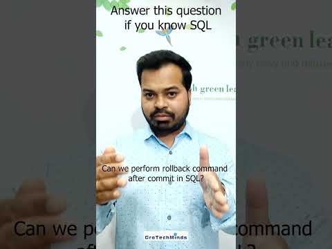 Can we perform rollback after commit command in SQL | SoftwaretestingbyMKT | SQL interview questions