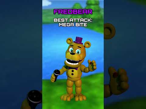 THE BEST FNAF WORLD CHARACTERS #fnaf #shorts