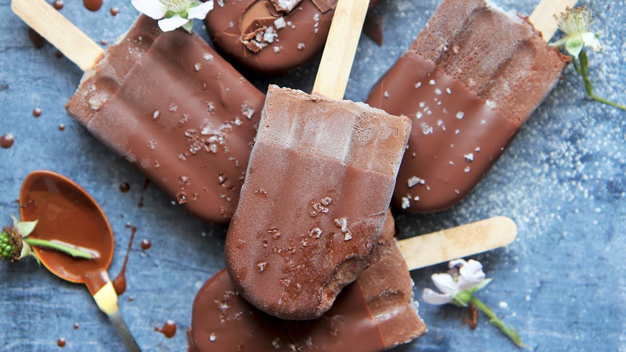 The Best Chocolate Popsicles