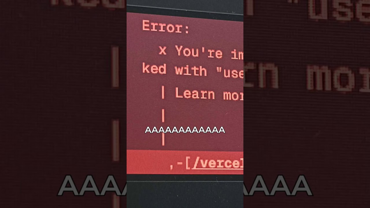 This is for the whole development community🥲