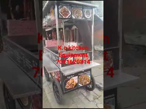Stainless Steel Food Cart - SS Food Vending Cart Latest Price ...