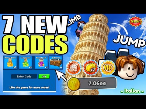 *NEW* ALL WORKING CODES FOR CLIMB AND JUMP TOWER IN 2025! ROBLOX CLIMB AND JUMP TOWER CODES