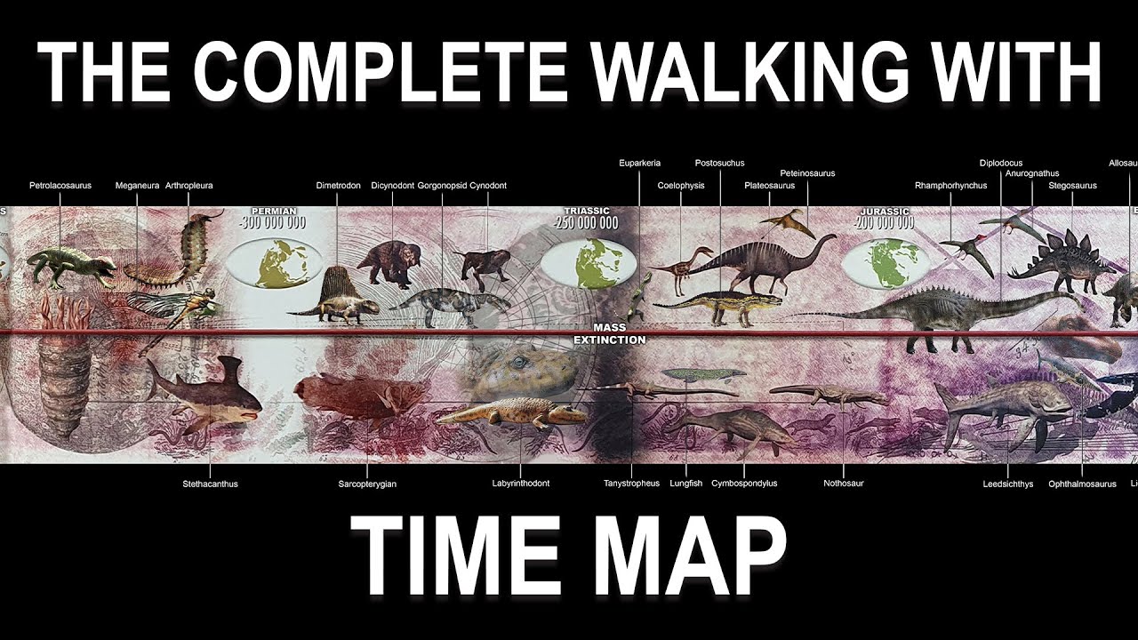 The Complete Walking With Time Map