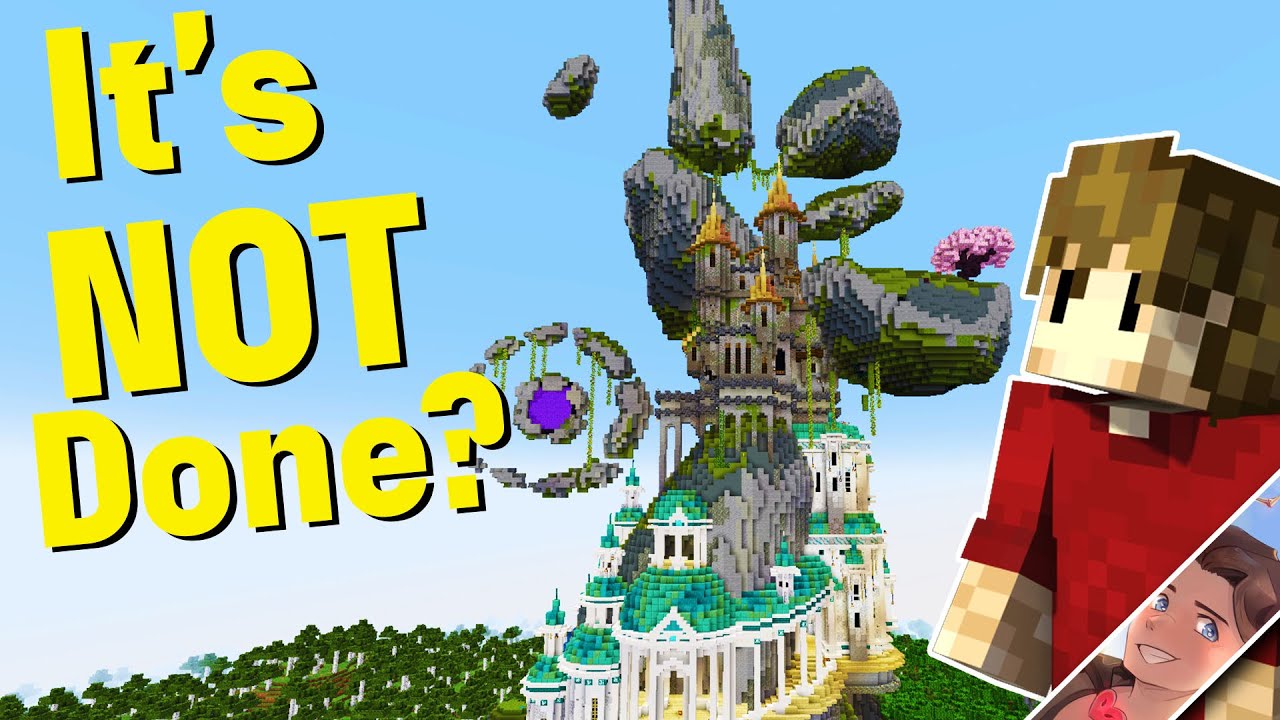 Finishing Grians Hermitcraft S9 Base!