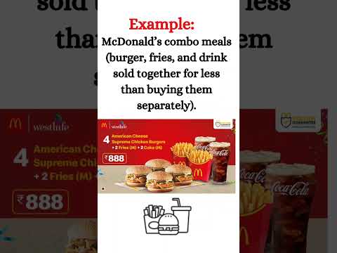 Bundle pricing strategy with example #pricingstrategies #pricingdecision in Marketing Management