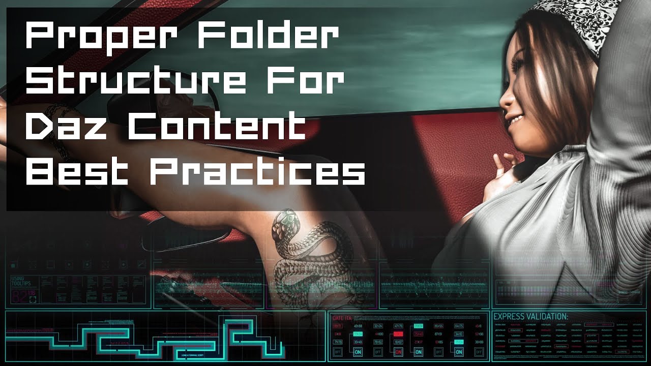 Proper Folder Structure For Daz Content | Best Practices