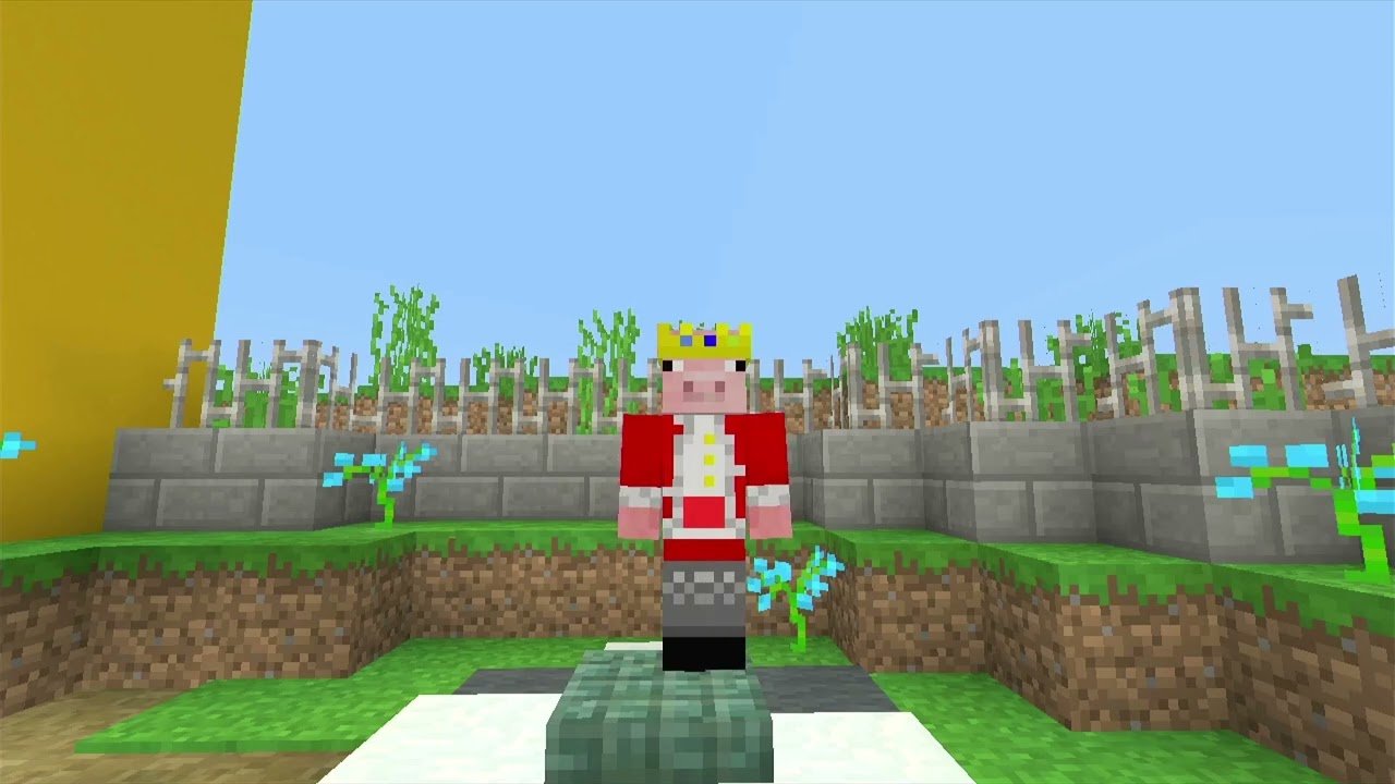 Technoblade Skin Pack demonstration