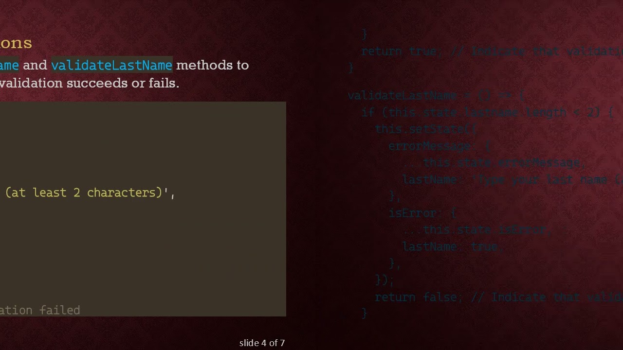 Effective React Form Validation on Blur and Button Click
