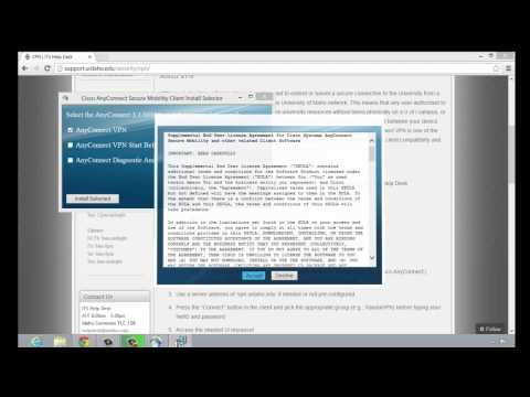 VPN -- (Windows) Installing the VPN Client
