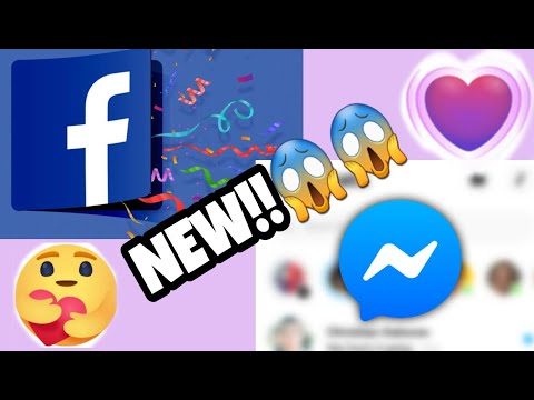 HOW TO ENABLE "CARE" REACTION ON FACEBOOK NEW MESSENGER HEART REACTION