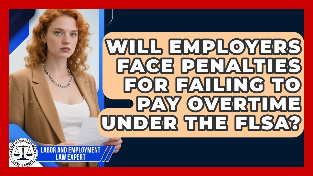 Will Employers Face Penalties for Failing to Pay Overtime Under the FLSA?