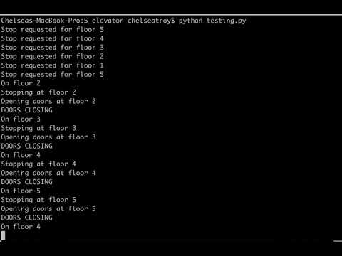 Elevators in Python are harder than they sound (Part 1) – Chelsea Troy
