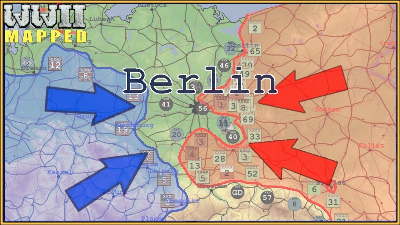 Eastern Front animated: 1944/1945